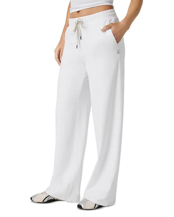 Vuori Halo Essential Wide Leg Pants - White