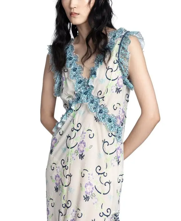 Anna Sui Lady Chatterley's Lace Dress