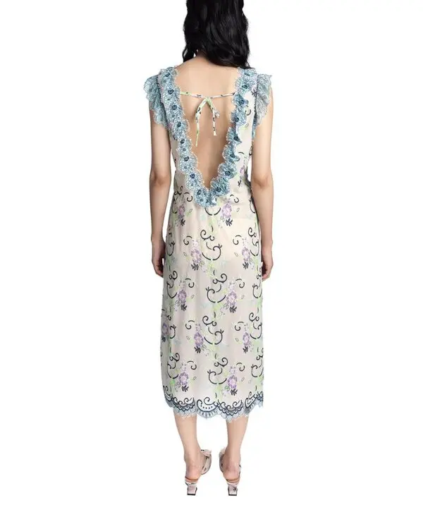 Anna Sui Lady Chatterley's Lace Dress