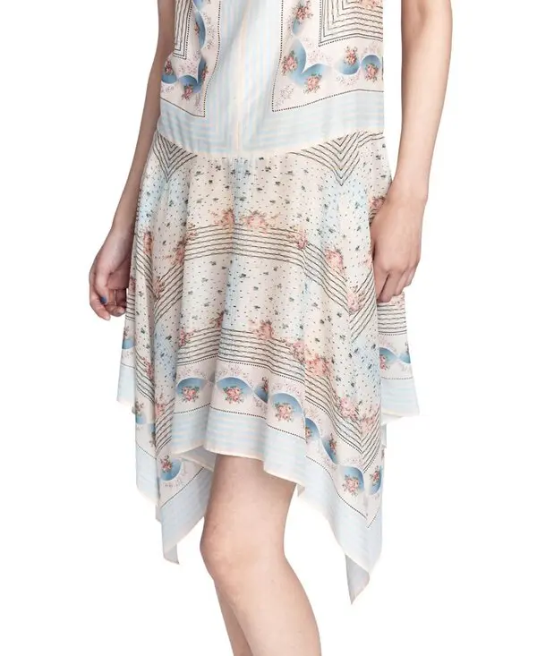 Anna Sui Heritage Scarf Print Dress