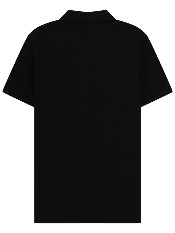 Versace Polo Con Logo - Black