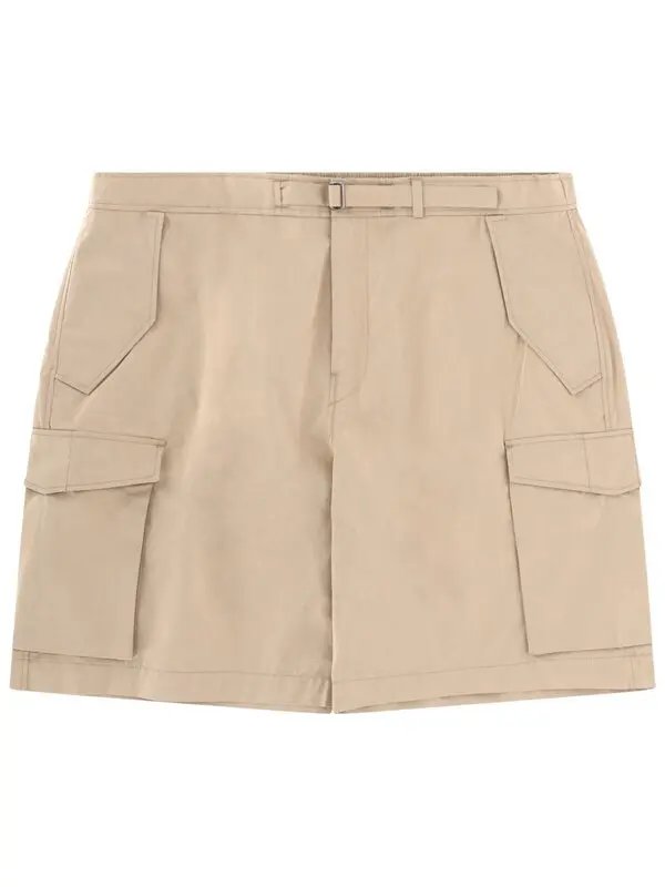 Paul Smith Cotton Cargo Shorts - Brown