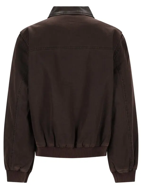 REPRESENT Bomber "trucker" Jacket - Brown