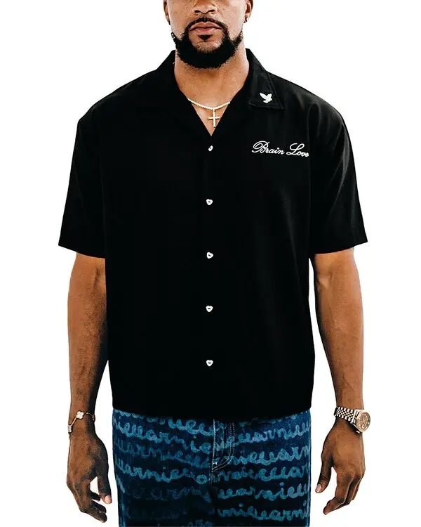 BRAIN LOVE Uniform Shirt - Black
