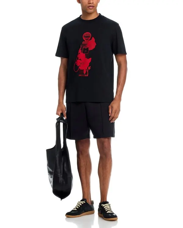 Hugo Dikerd Floral Gas Pump Graphic T-shirt