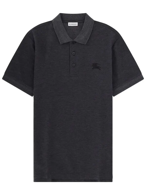 Burberry Polo In Cotone Con Logo