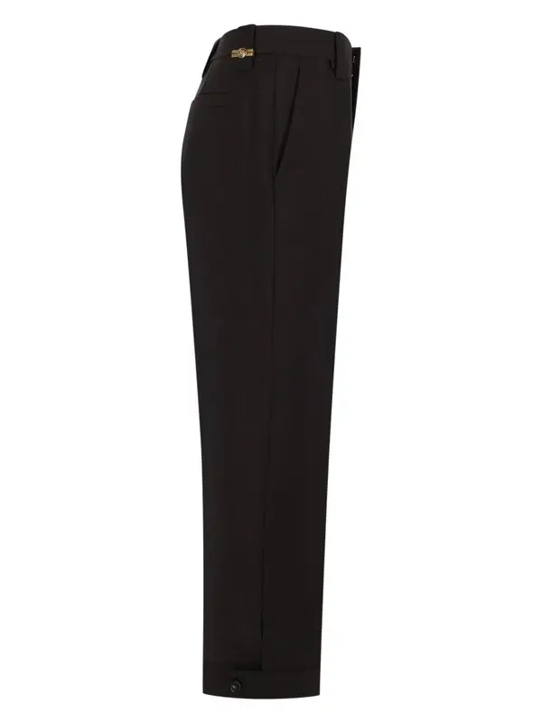 Versace Wool And Mohair Trousers