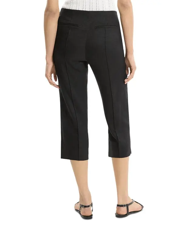 Theory Slit Capri Pants - Black
