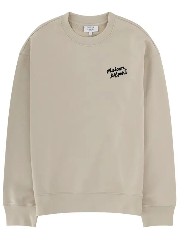 Maison Kitsuné Felpa Con Logo