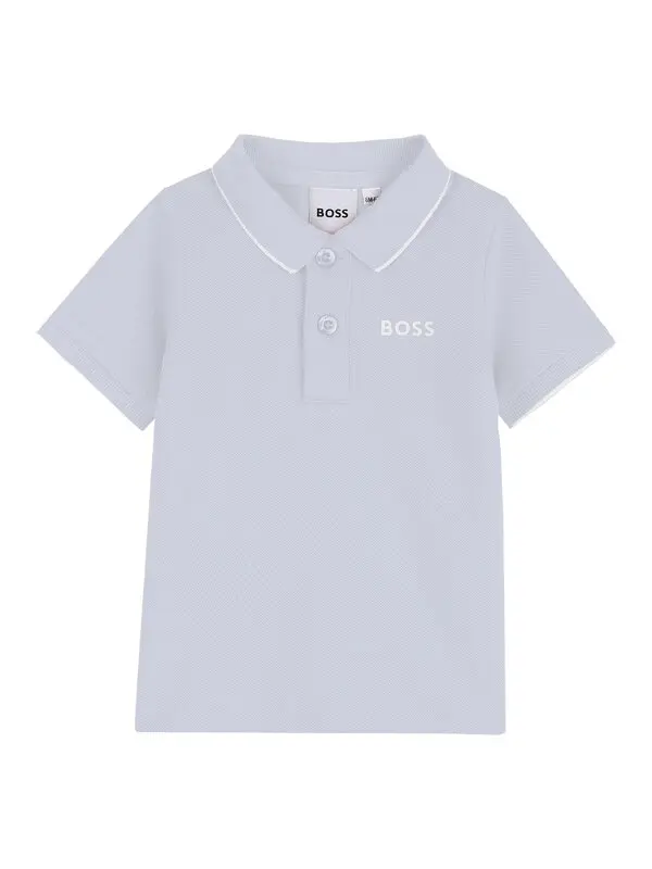 BOSS Polo Maniche Corte - Blue