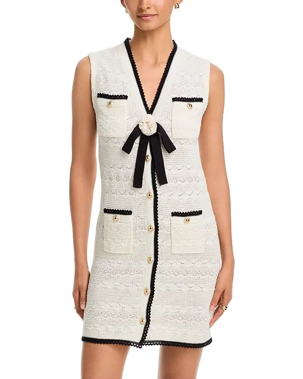 SELF-PORTRAIT Lace Midi Dress