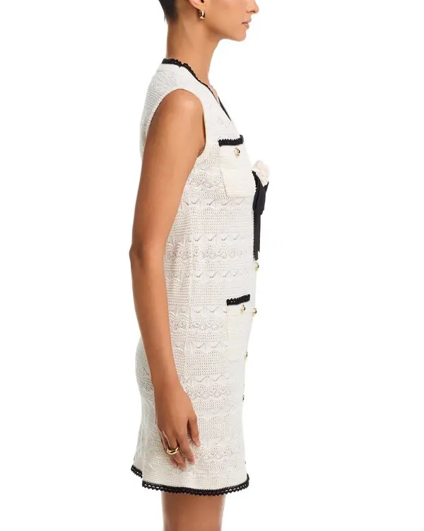 SELF-PORTRAIT Lace Midi Dress