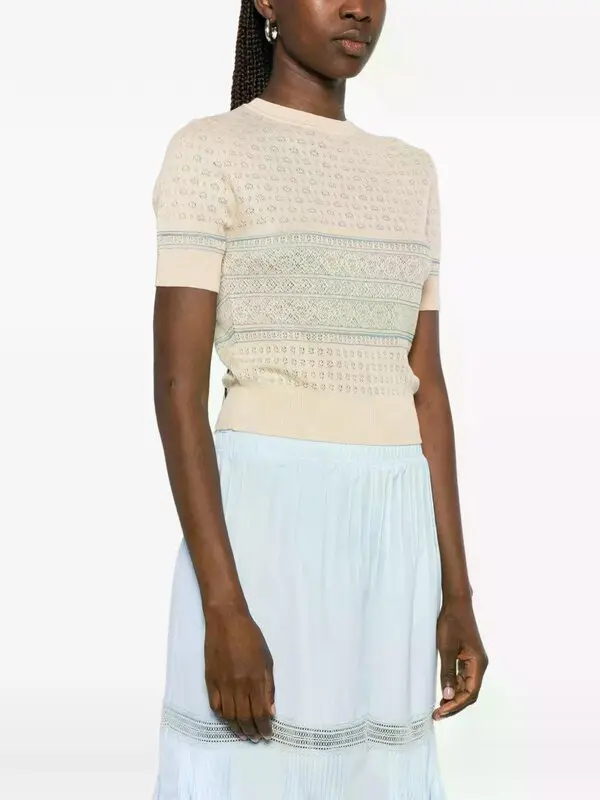 Ermanno Scervino Crewneck Top