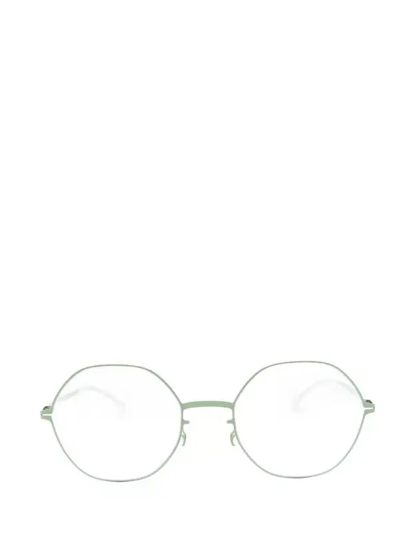Mykita Eilish Geometric-frame Glasses - Green