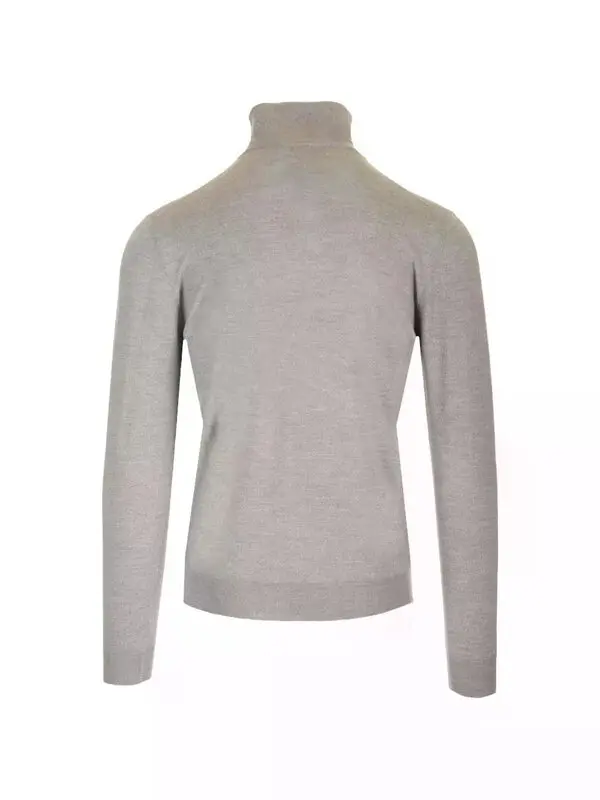 MAURO OTTAVIANI Ribbed-trim Roll-neck Sweater - Grey