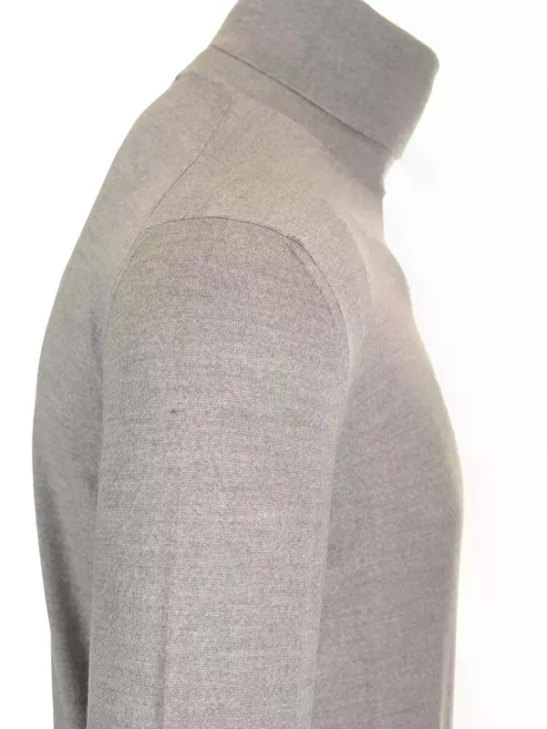 MAURO OTTAVIANI Ribbed-trim Roll-neck Sweater - Grey