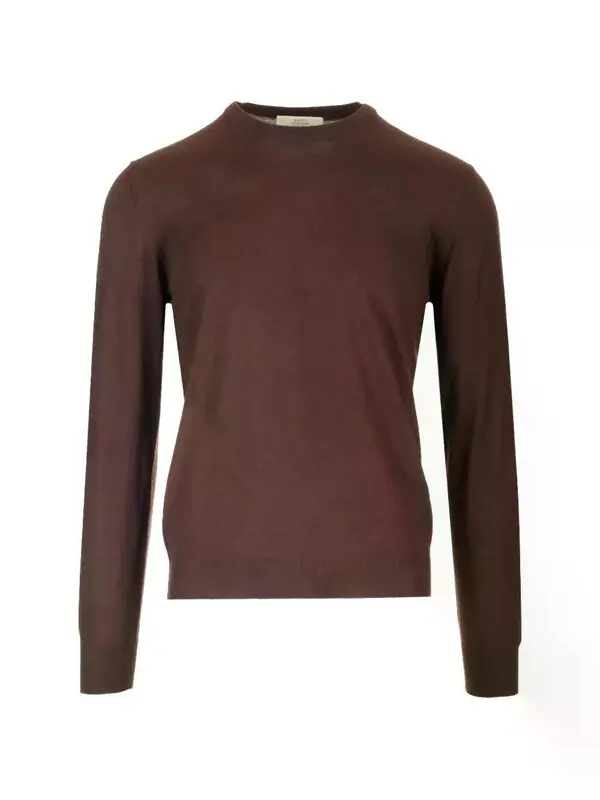 MAURO OTTAVIANI Ribbed-trim Crew-neck Sweater