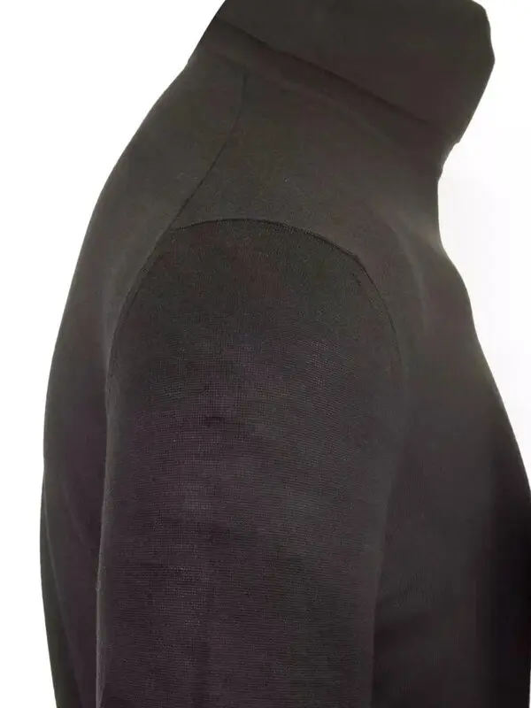 MAURO OTTAVIANI Ribbed-trim Roll-neck Sweater - Black