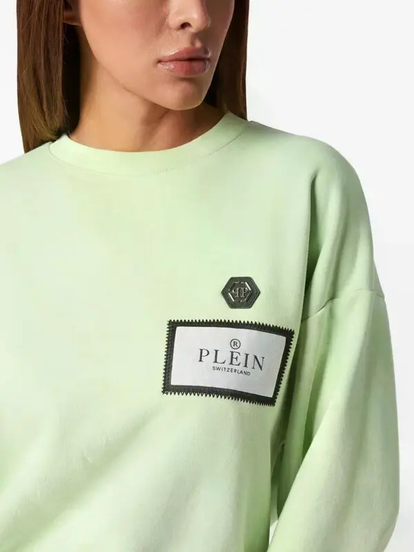 Philipp Plein Logo-patch Sweatshirt