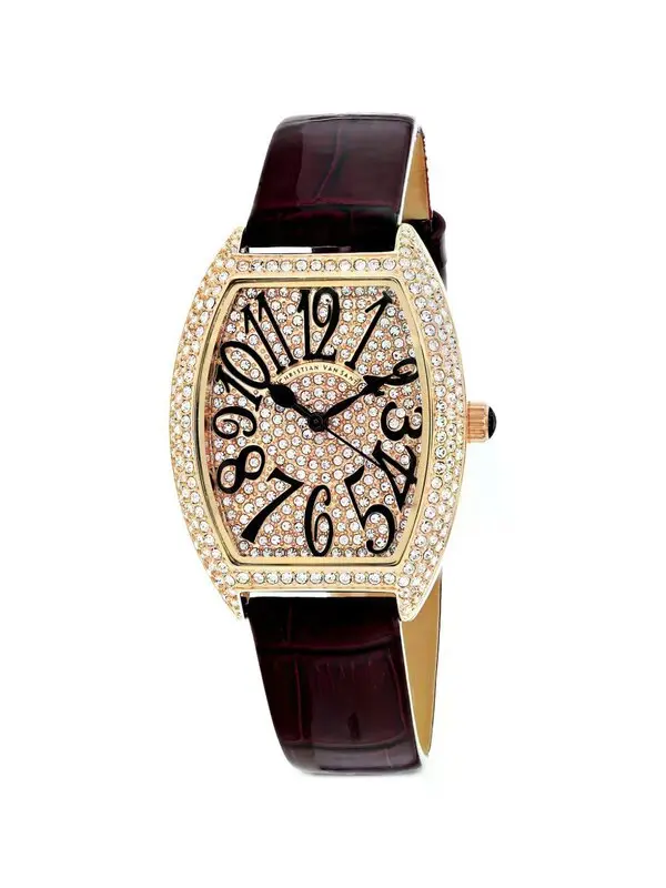 CHRISTIAN VAN SANT Elegant 41mm Watch - Pink