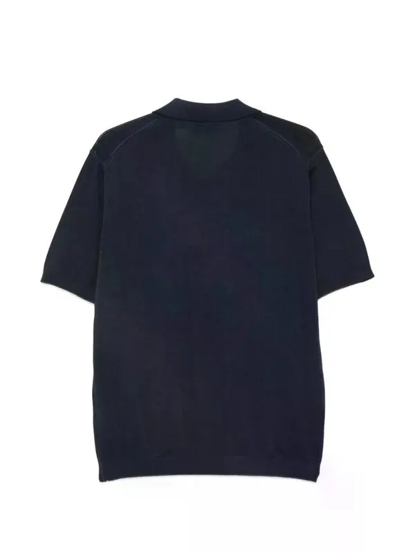KANGRA Short-sleeve Polo Shirt - Blue