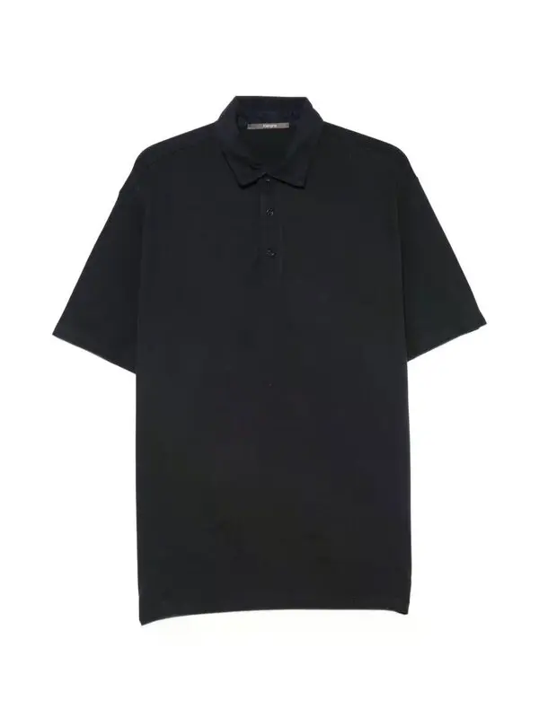 KANGRA Short-sleeve Polo Shirt - Blue