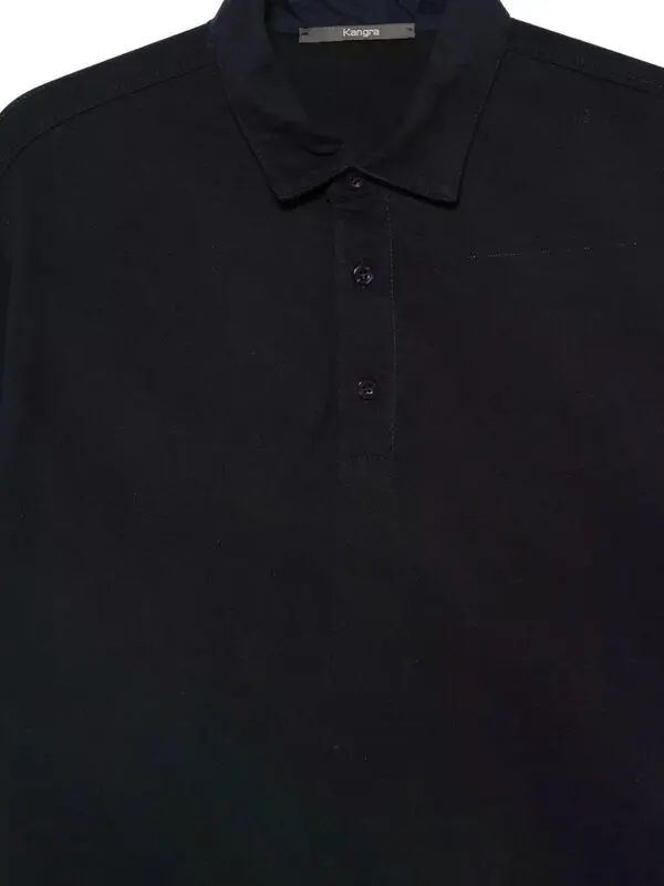 KANGRA Short-sleeve Polo Shirt - Blue