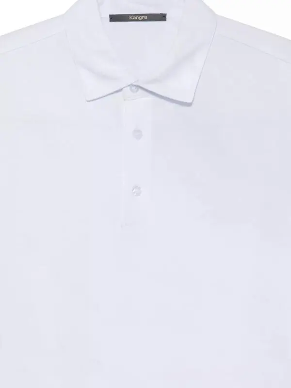 KANGRA Short-sleeve Polo Shirt - White