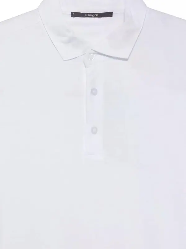 KANGRA Short-sleeve Polo Shirt - White