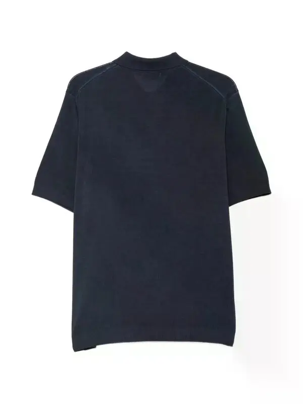 KANGRA Short-sleeved Polo Shirt - Blue