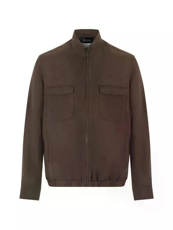 Herno Zip-up Bomber Jacket