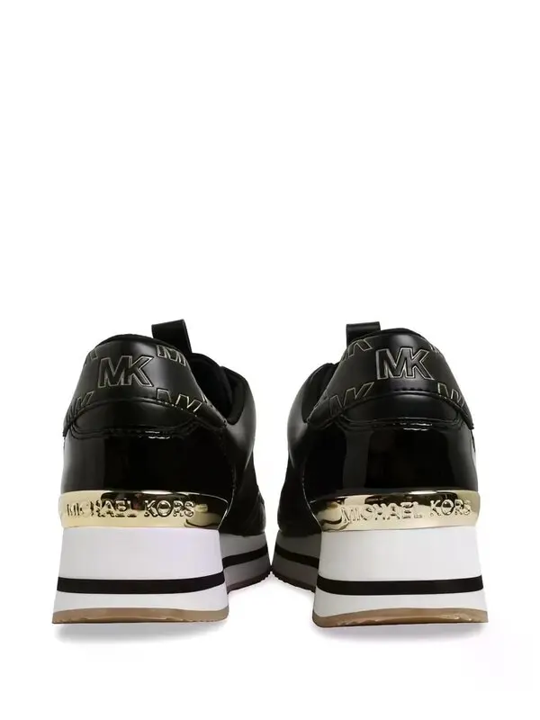 Michael Kors Raina Logo-print Sneakers - Black