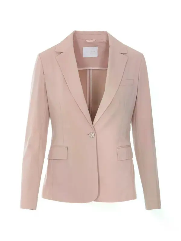 CIRCOLO 1901 Single-breasted Peak-lapel Blazer - Pink