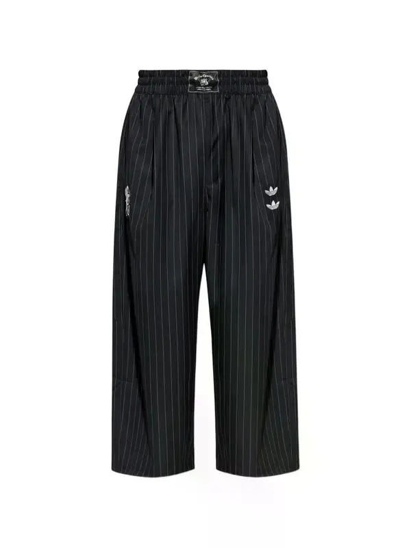 Adidas Chavarria Pinstripe Wide-leg Trousers