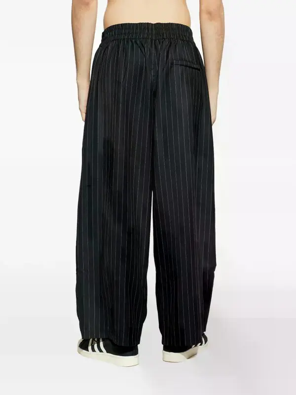 Adidas Chavarria Pinstripe Wide-leg Trousers