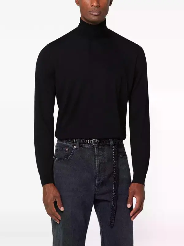 DRUMOHR Roll-neck Sweater - Black