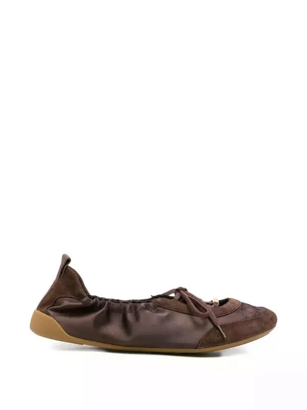 Chloé Kick Lace-up Ballet Flats