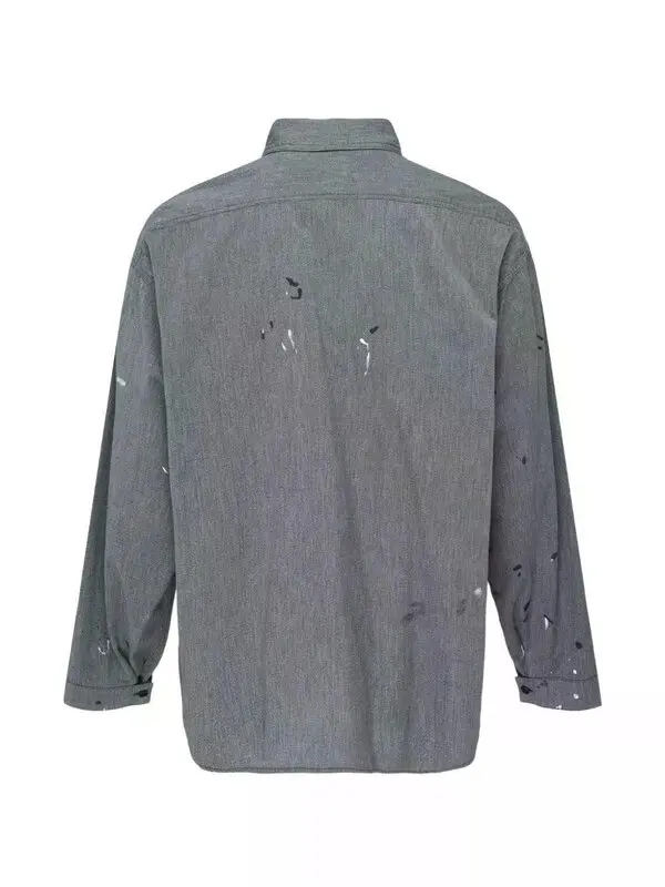 Visvim Paint-splatter Chambray Shirt