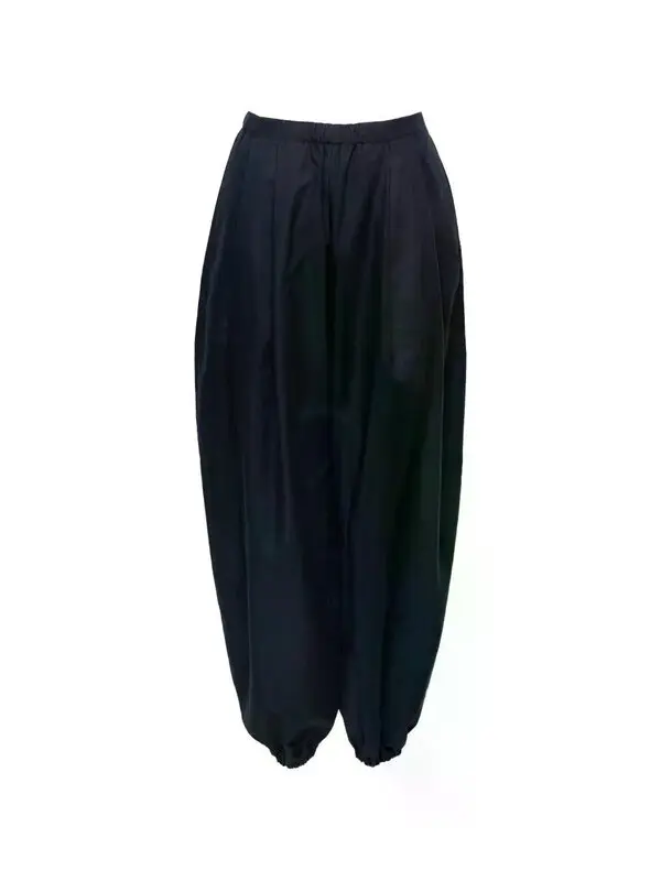 ENFOLD Wide Egg Trousers - Blue