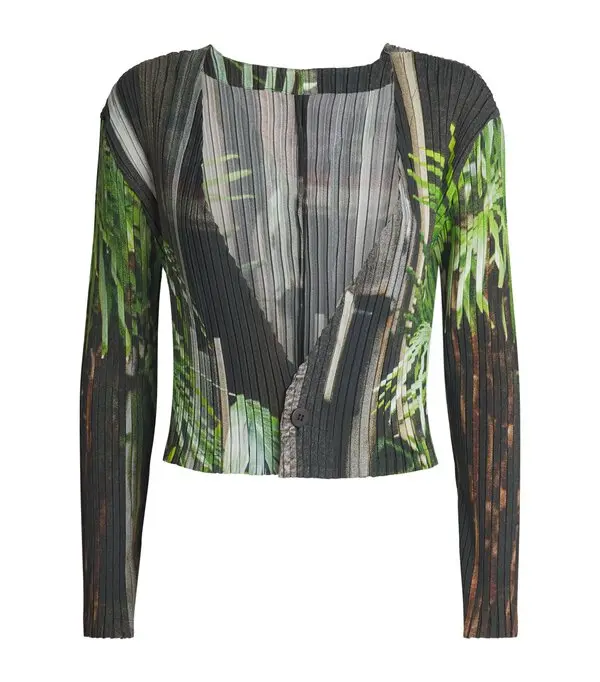 Issey Miyake Urban Jungle Pleats Cardigan