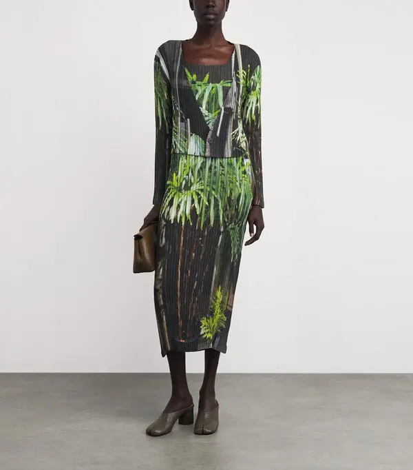 Issey Miyake Urban Jungle Pleats Cardigan