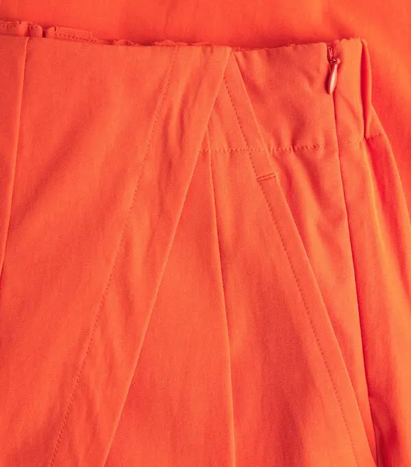 Issey Miyake Looped Wrap Trousers - Red