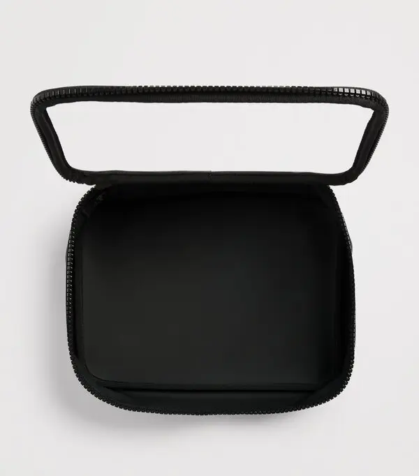 Harrods Clear Cosmetic Bag - Black