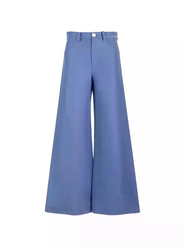 Marni Logo-embroidered Trousers