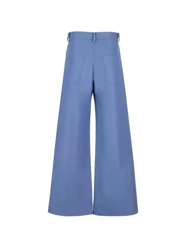 Marni Logo-embroidered Trousers