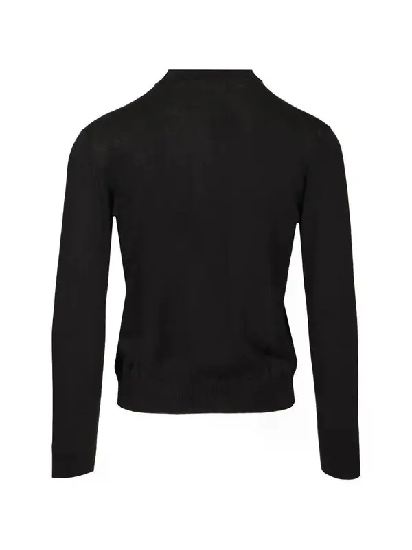 Tagliatore Zip-up High-neck Cardigan