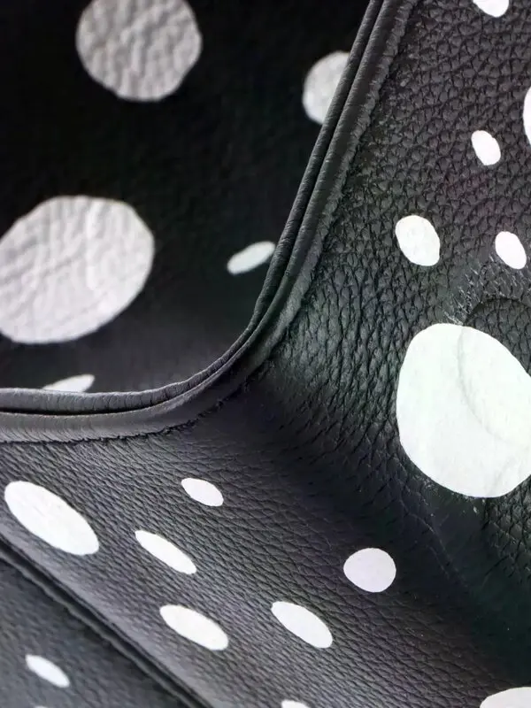 LOUIS VUITTON Onthego Yayoi Kusama Infinity Dots Monogram Empreinte Giant Mm Tote Bag - Black