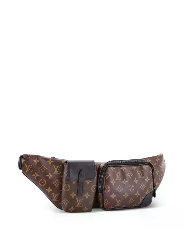 LOUIS VUITTON Christopher Bumbag Macassar Monogram Canvas - Black