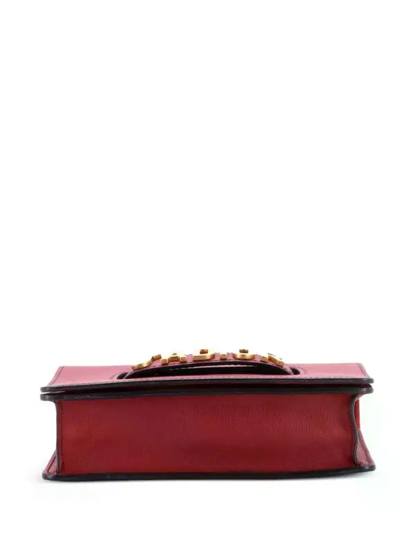 Dior J'adior Flap Bag Leather Medium - Red