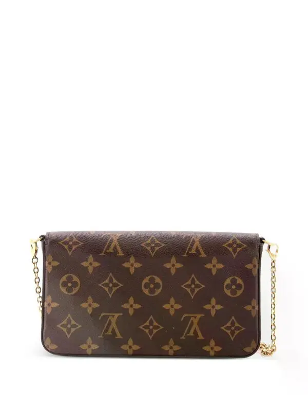 LOUIS VUITTON Felicie Pochette Limited Edition Vivienne Xmas Monogram Canvas